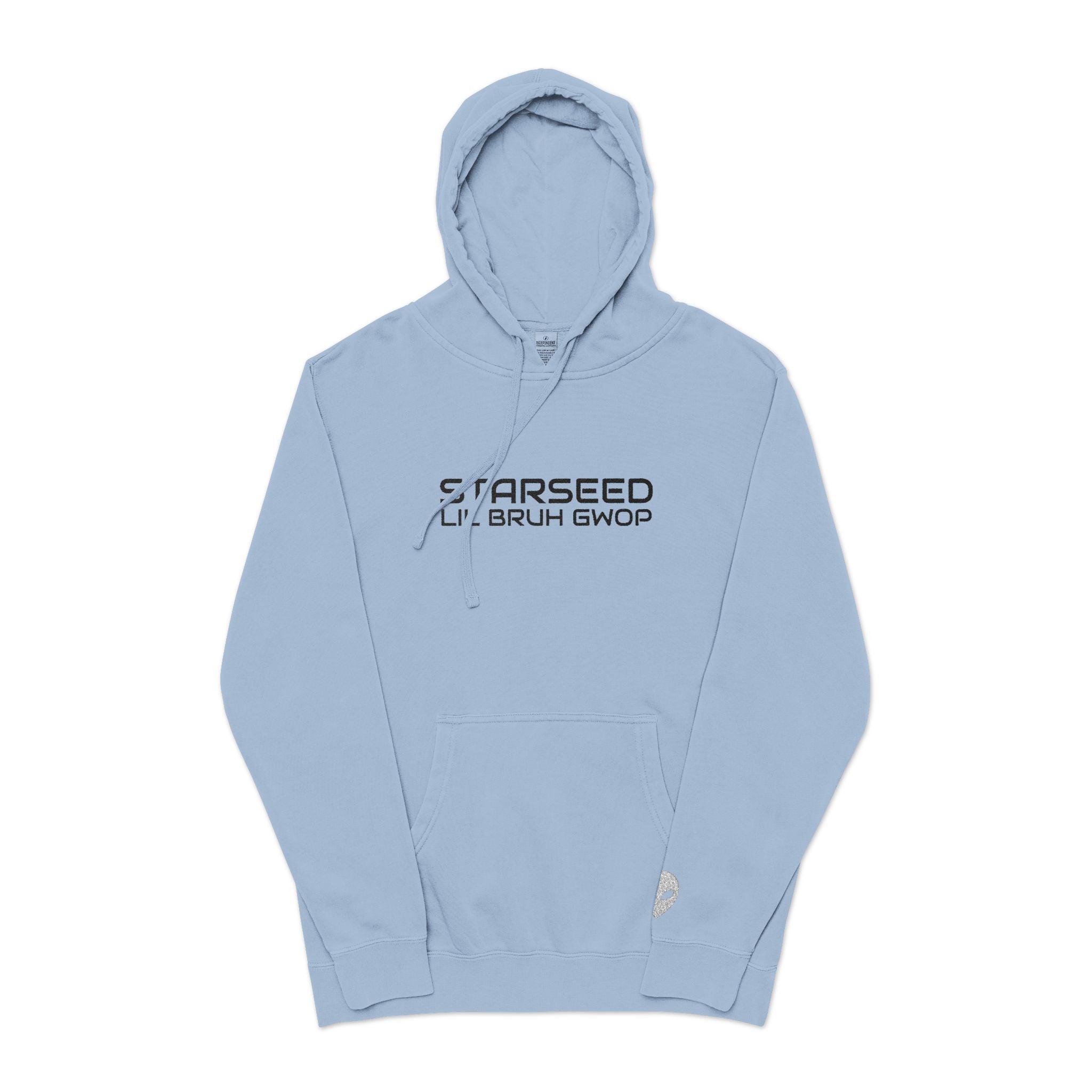 LIL BRUH GWOP STARSEED 2025 PIGMENT DYED HOODIE (Embroidery)